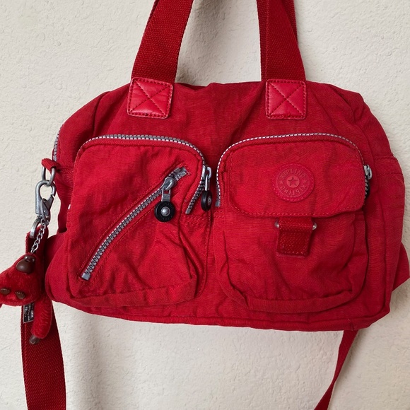 Kipling | Bags | Kipling Defea Crossbody Shoulder Bag Cherry Red | Poshmark